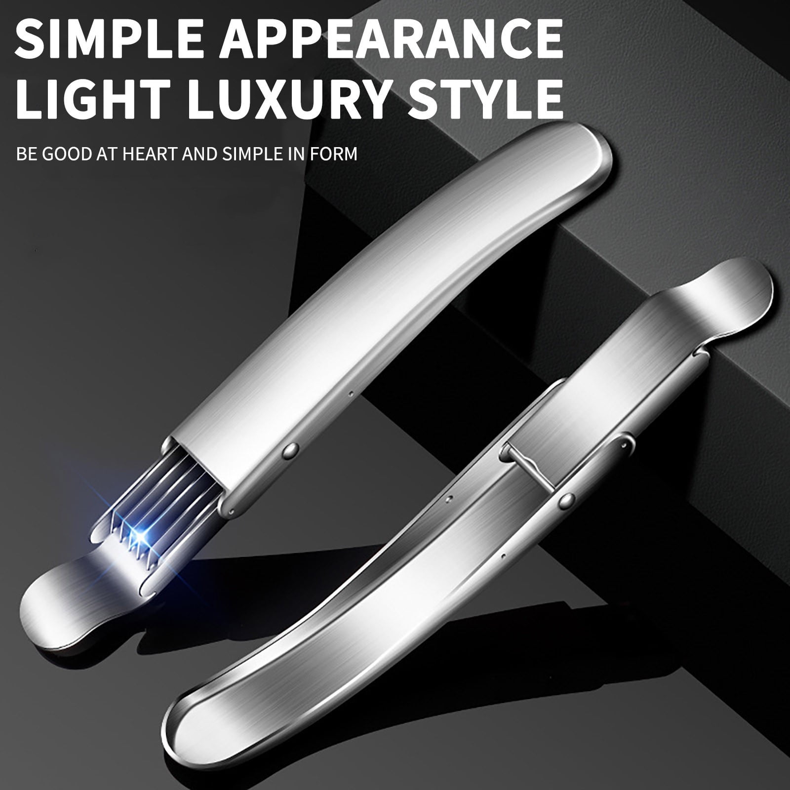 304 Stainless Steel Multi-Blade Slicer & Garnish Tool – Effortless ...