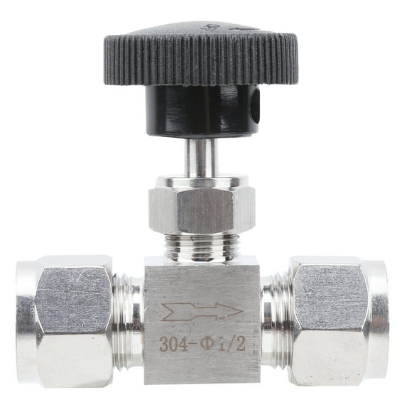 304 Stainless Steel Needle Valve, High Pressure Flow Control for Water ...