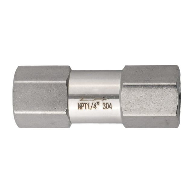 304 Stainless Steel Npt Check Valve Backflow Prevention 1/4" 3/8" 1/2" Non-Return Valve For ...
