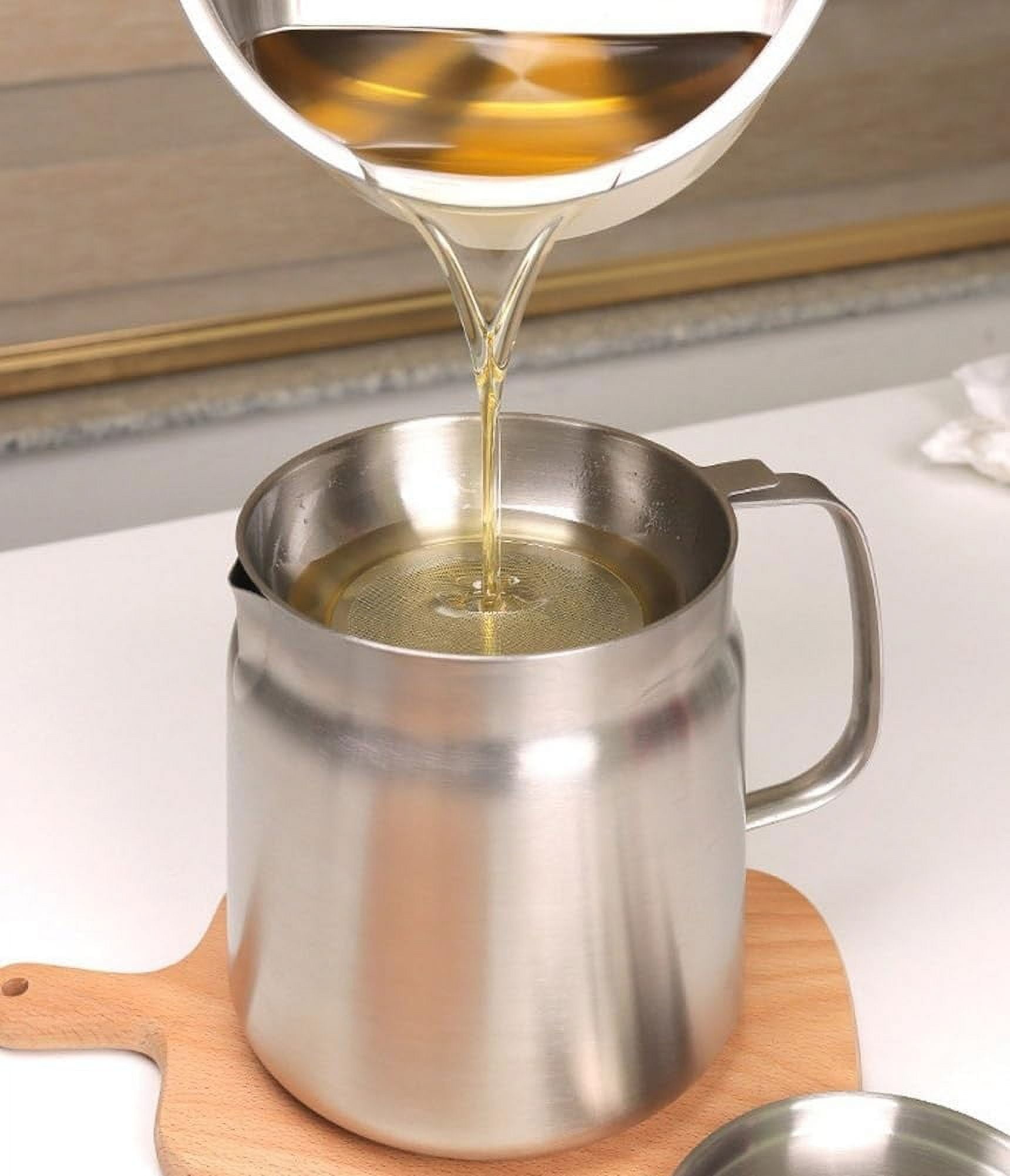 304 Stainless Steel Oil Filter, Large Capacity Grease Filter, Non ...