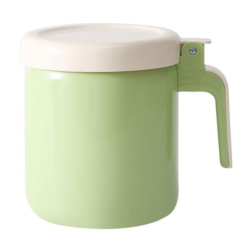 304 Stainless Steel Oil Filter Pot Kitchen Grease Strainer Separator ...