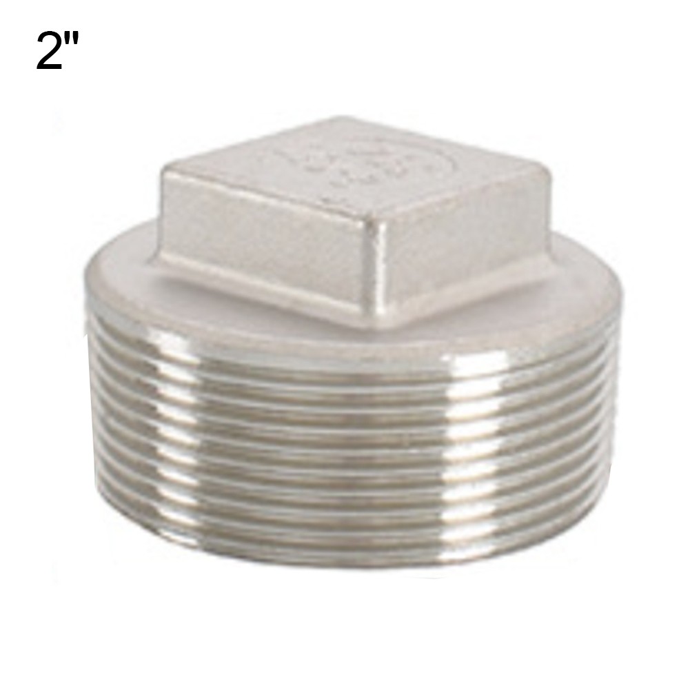304 Stainless Steel Outer Screw Inner Screw Water Pipe Square Head ...
