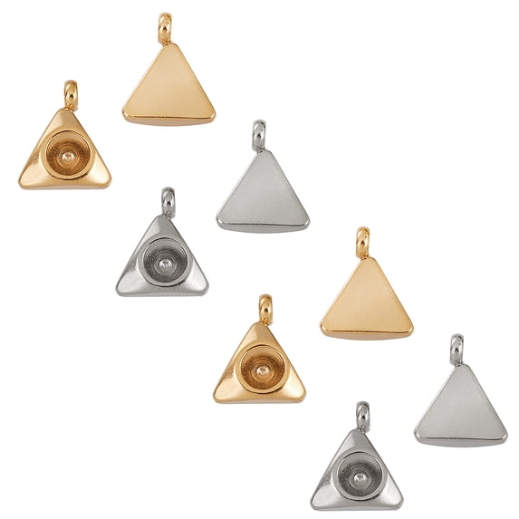 304 Stainless Steel Pendant Rhinestone Settings For Pointed Back ...