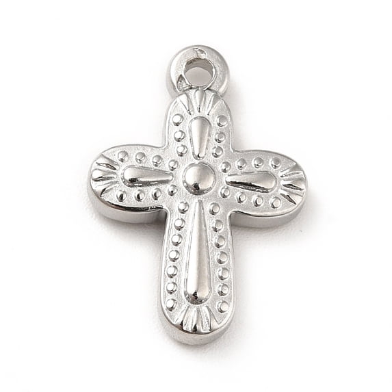 304 Stainless Steel Pendants Charms Stainless Steel Color 19x13.5x3mm ...