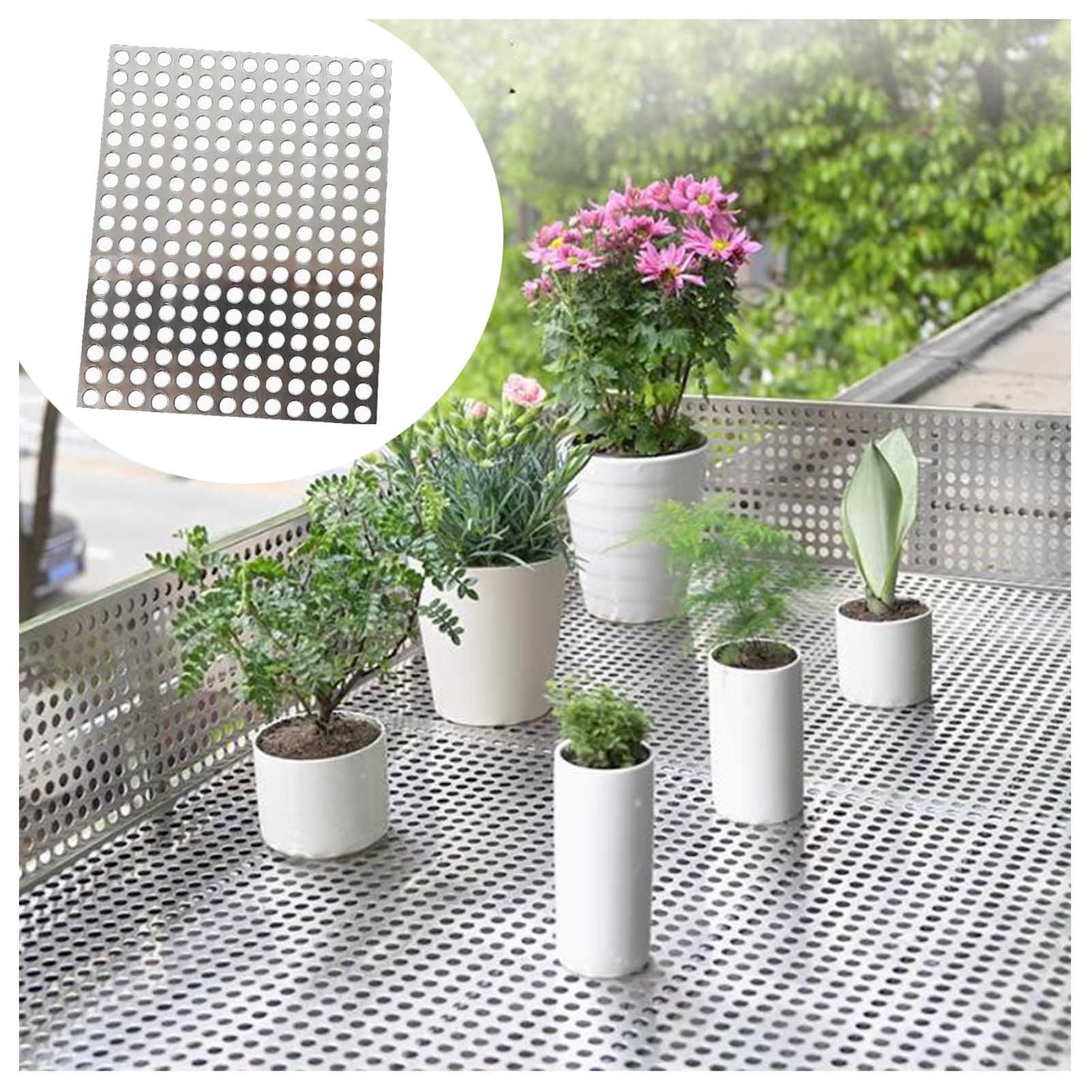 304 Stainless Steel Perforated Sheet, Metal Mesh Plate Screen Decorative Meshes,Anti-fall ...