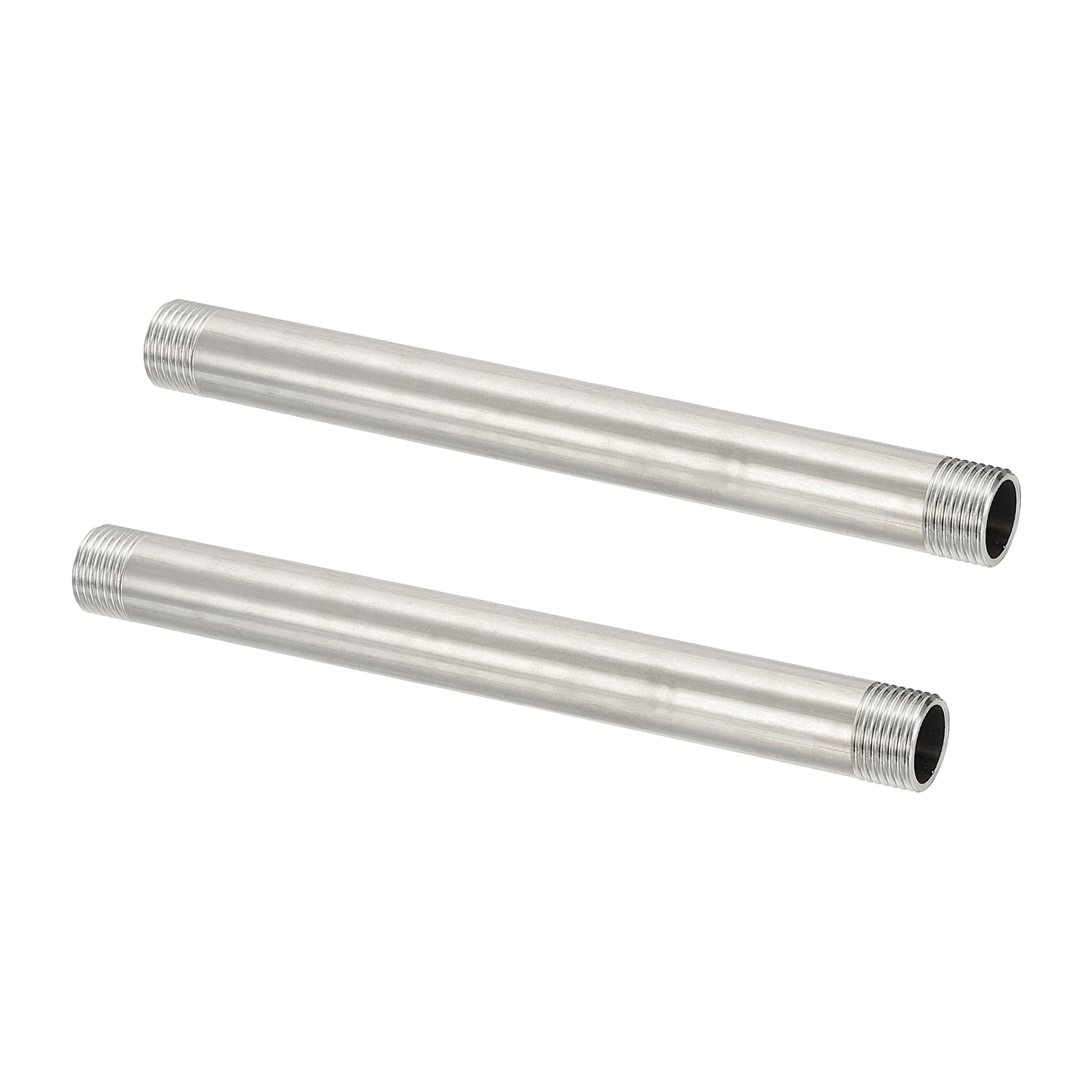 304 Stainless Steel Pipe Fitting, 1/2" BSP Male x 1/2" BSP Male ...