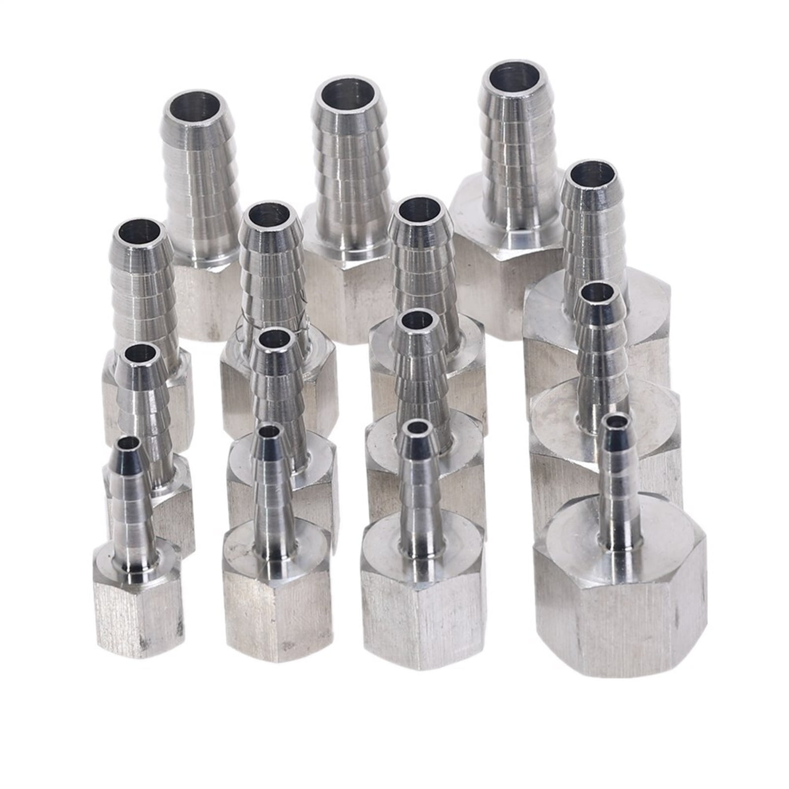 304 Stainless Steel Pipe Fittings,BSP Female Thread X Barb Hose Tail ...