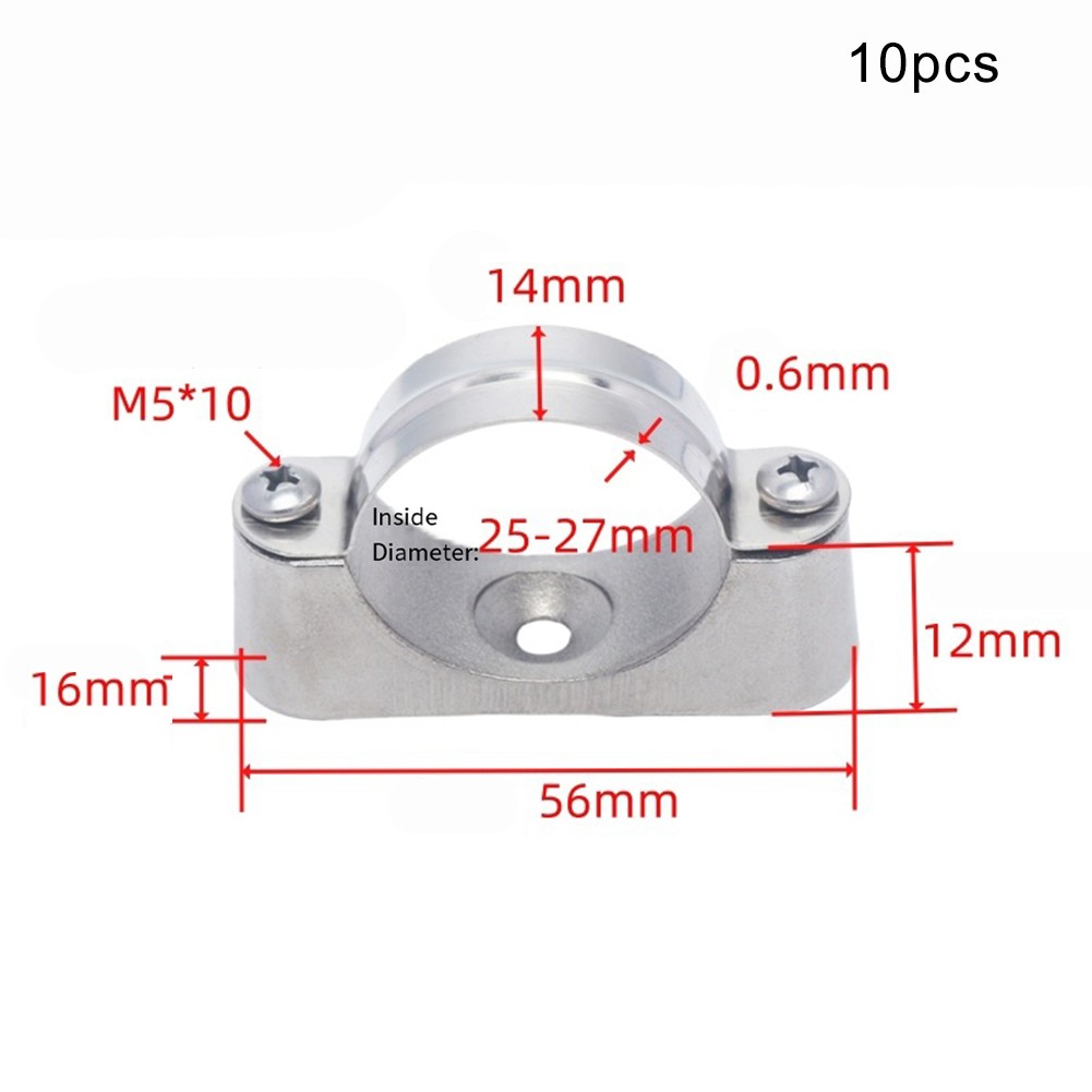 304 Stainless Steel Pipe Support Pipe Bracket Clamp Pipe Clamp Bracket ...