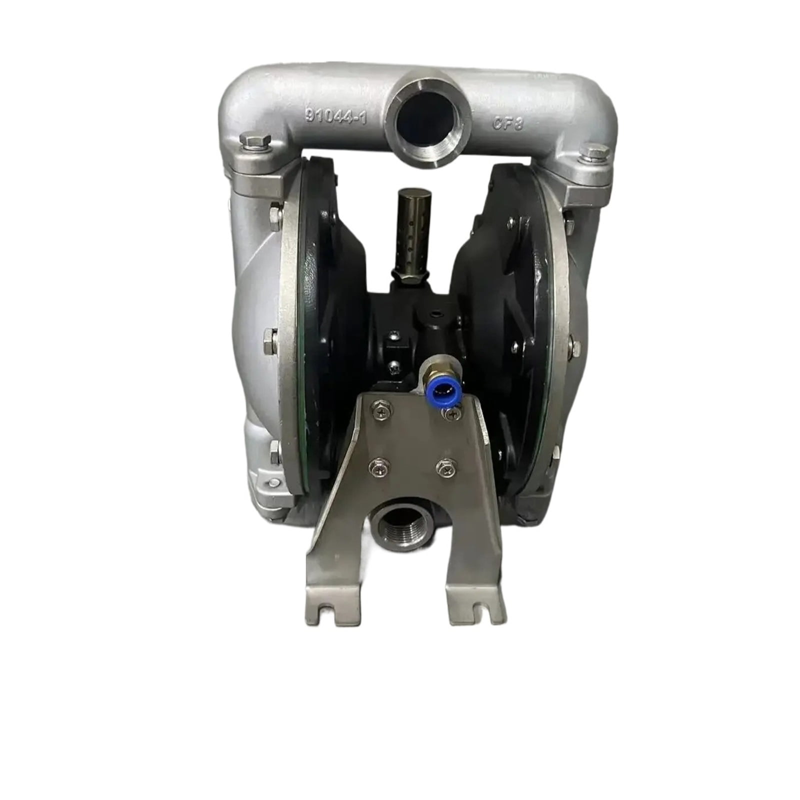 304 Stainless Steel Pneumatic Air Operated Double Diaphragm Pump, QBY4-25 Corrosion-Resistant ...