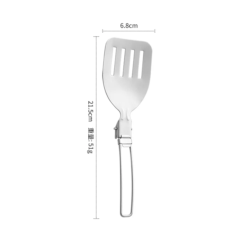 304 Stainless Steel Portable Kitchenware For Outdoor Picnics Camping