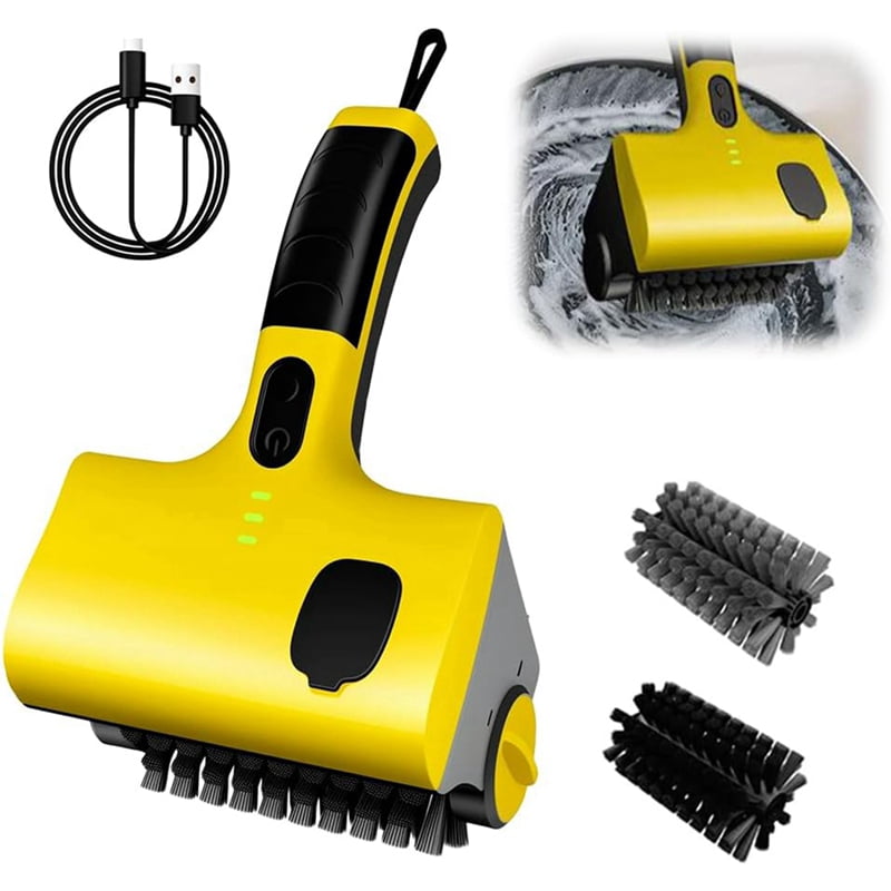 304 Stainless Steel Power Roller Blasts Away Burnt-on Food 360 ...