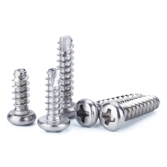 304 Stainless Steel Round Head Cut Tail Self Tapping Screws M2 M2.3 M2 ...