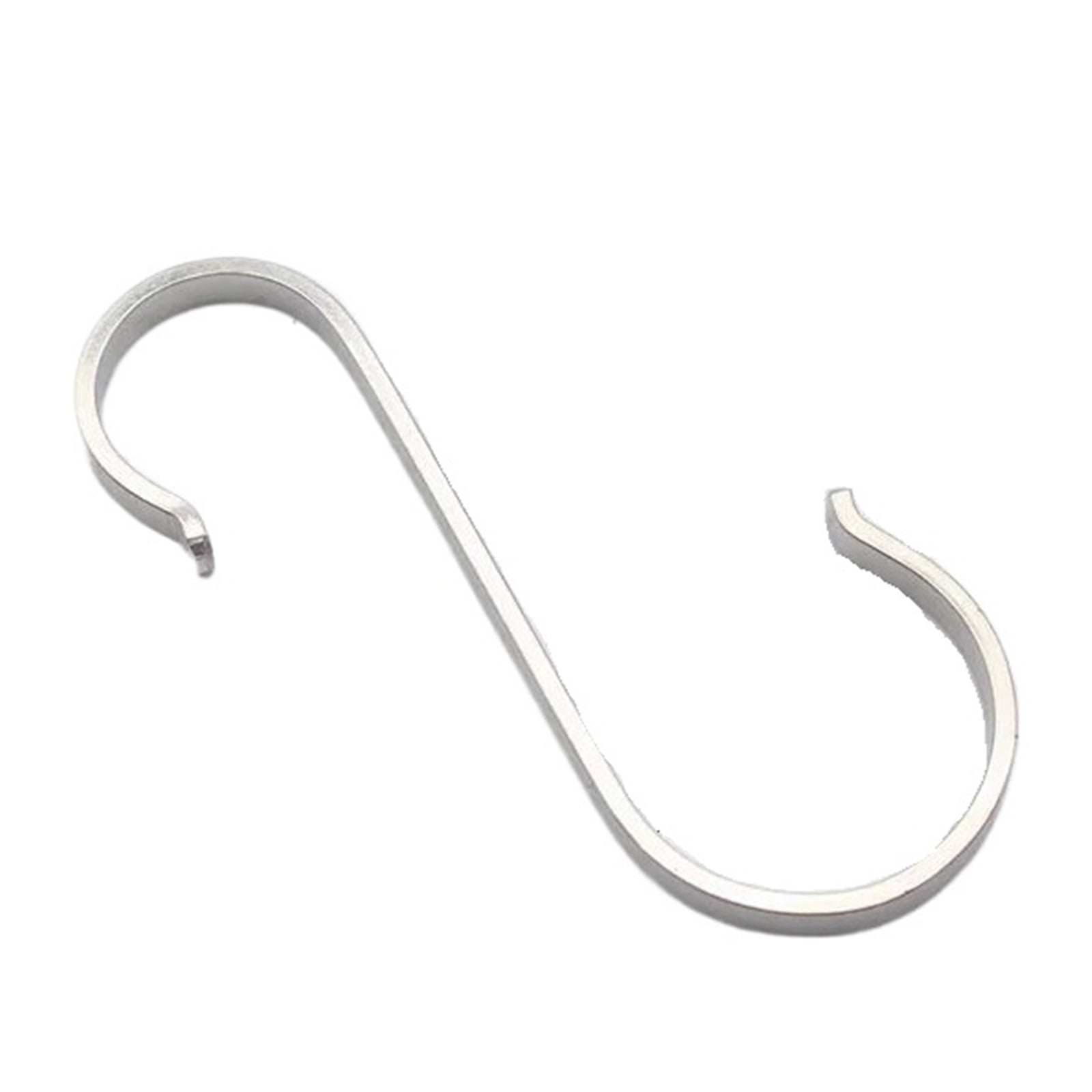 304 Stainless Steel S Shaped Metal Hanging Hooks for Hanging, Metal ...