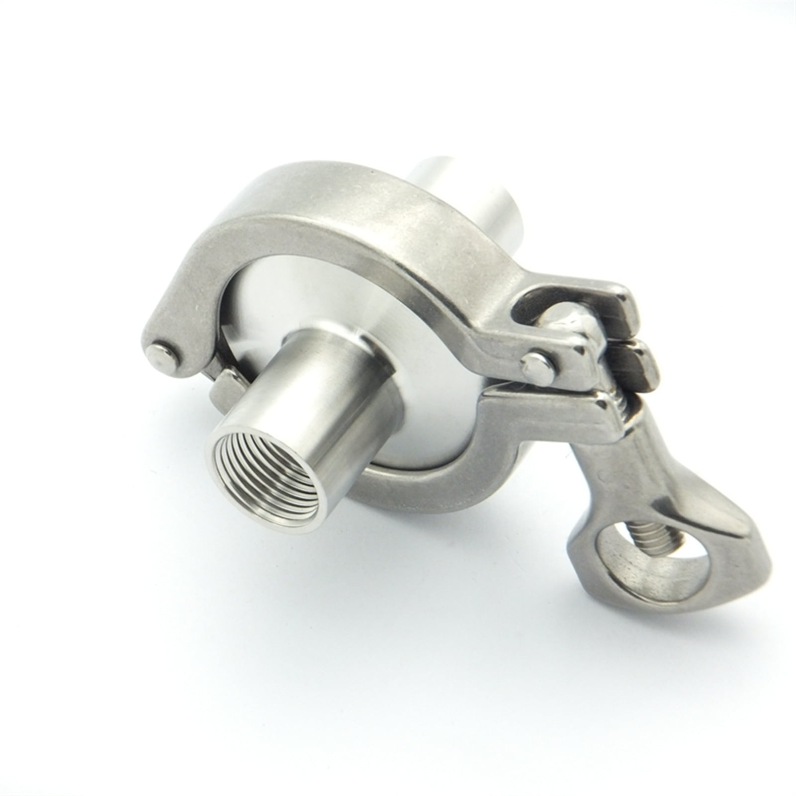 304 Stainless Steel Sanitary Pipe Fitting Set 3/8" BSP Female Thread ...