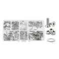 304 Stainless Steel Screw Bolt Nut Washer Kit Countersunk Machine ...
