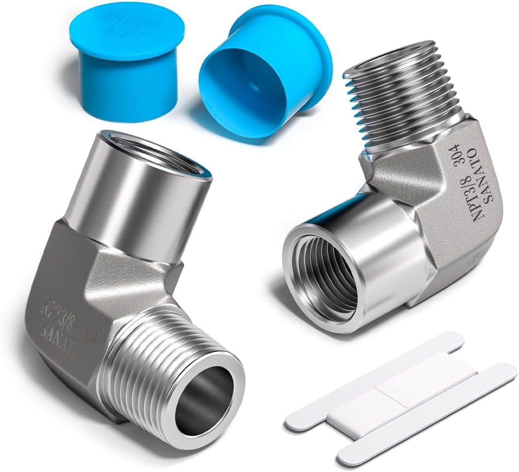 304 Stainless Steel Showerhead Shut Off Valve with Handle, Mini Ball ...