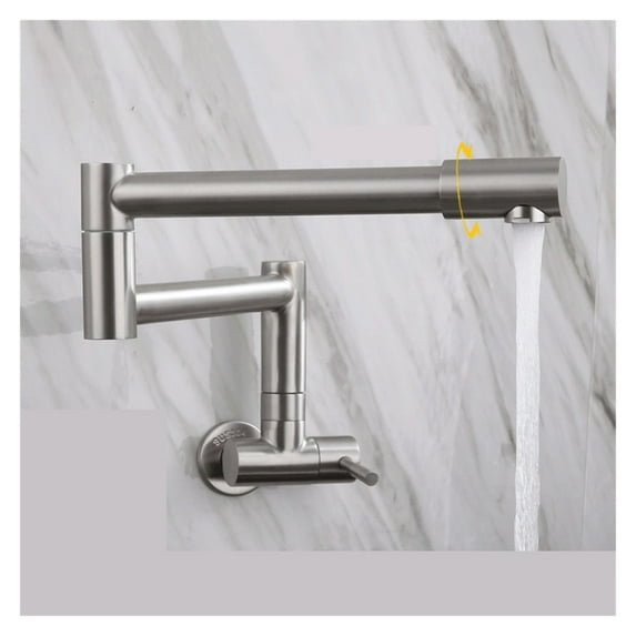 304 Stainless Steel Single Cold Wall Type 360 Degree Rotating Folding ...