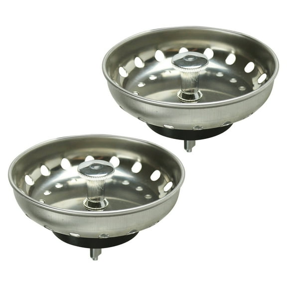 Clouxemli 2 Pack - Kitchen Sink Strainer and Stopper Combo Basket ...