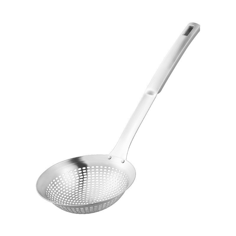 304 Stainless Steel Skimmer Ladle with Long Handle, 4.7 in / 12cm ...