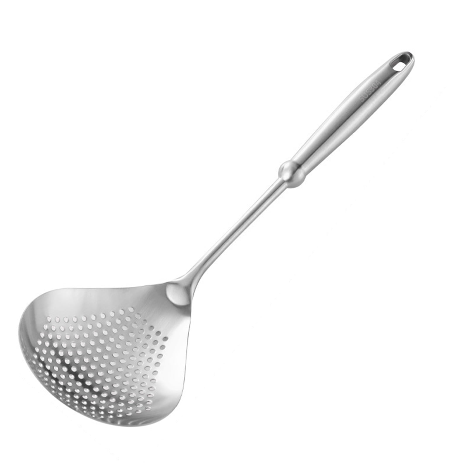 304 Stainless Steel Skimmer Strainer Slotted Ladle Easy to Use and ...