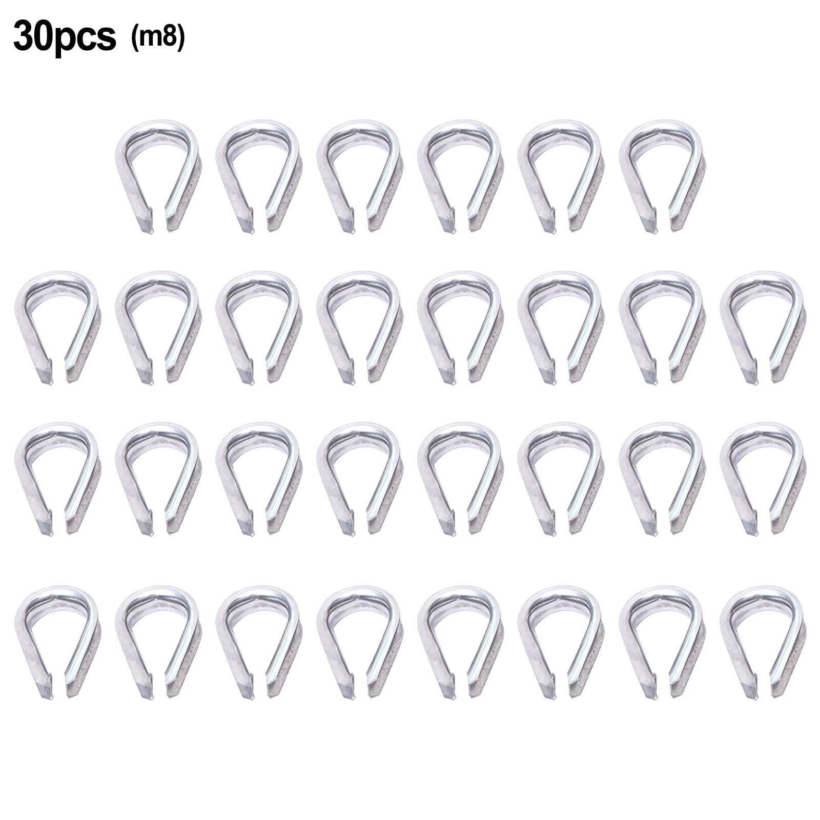 304 Stainless Steel Sleeve Ring Chicken Heart Ring Steel Wire Rope ...