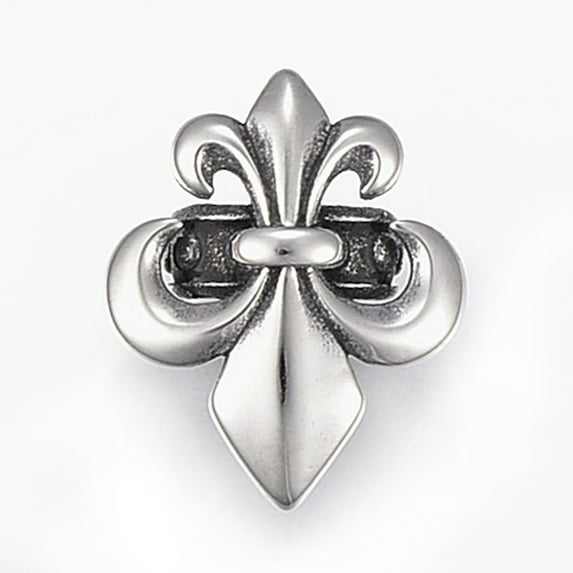 304 Stainless Steel Slide Charms/Slider Beads For Leather Cord ...