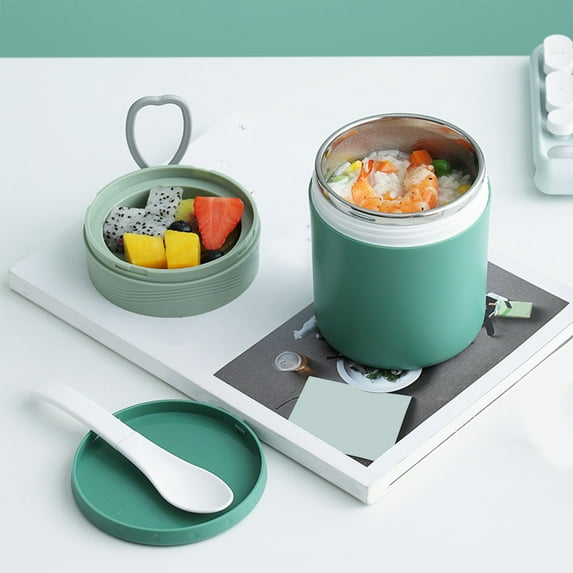 304 Stainless Steel Soup Cup, Insulated Sealed Portable Lunch Box for ...