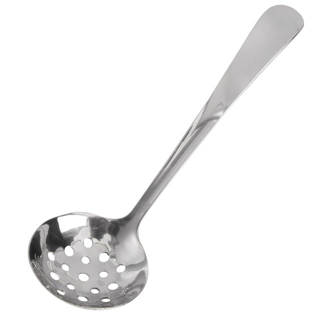 304 Stainless Steel Soup Spoon Round Large Hot Pot Spoon Colander Long ...