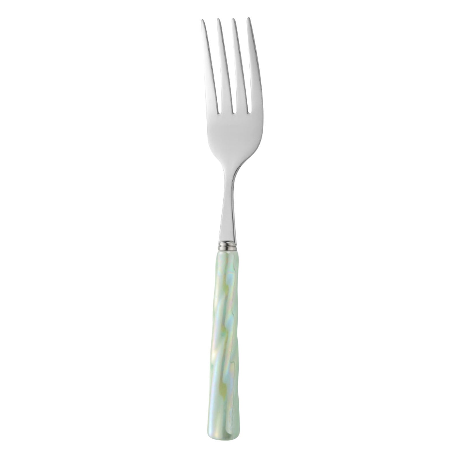 304 Stainless Steel Spoon And Fork With Ceramic Handle, Integrated ...