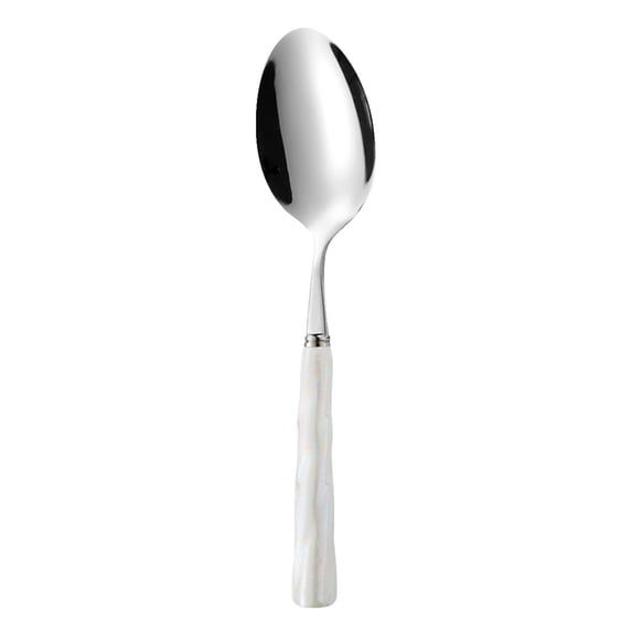 304 Stainless Steel Spoon And Fork With Ceramic Handle, Narrow Body ...