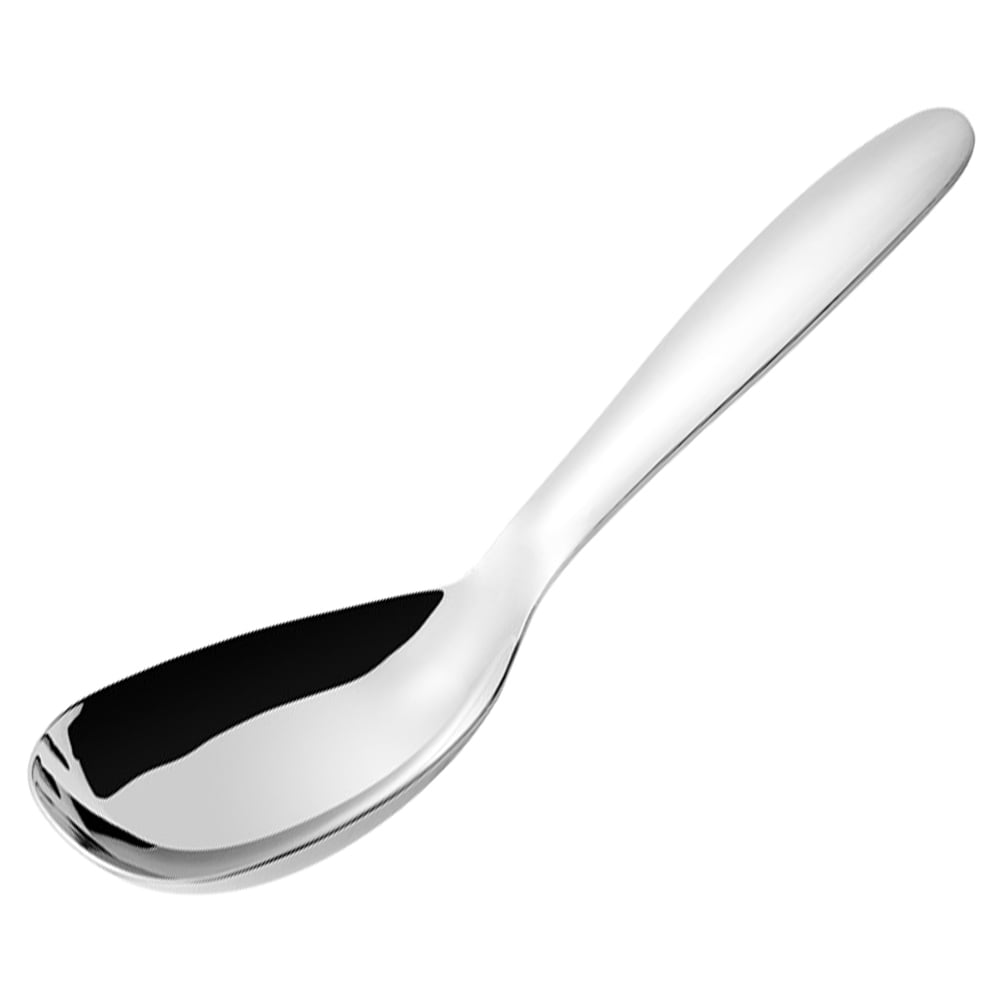 304 Stainless Steel Spoon Kitchen Supplies Metal Serving Spoons Scoop ...