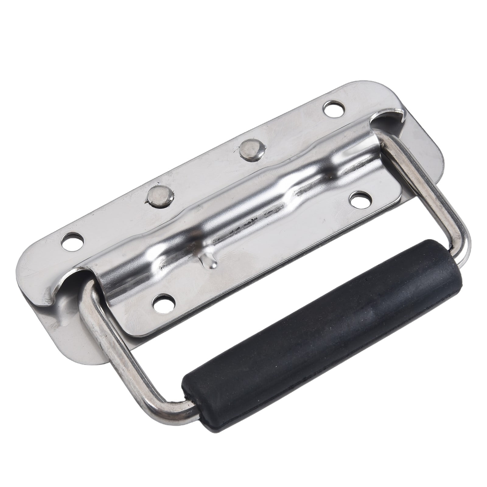 304 Stainless Steel Spring Loaded Rubber Handle Carry Speaker Case Box ...