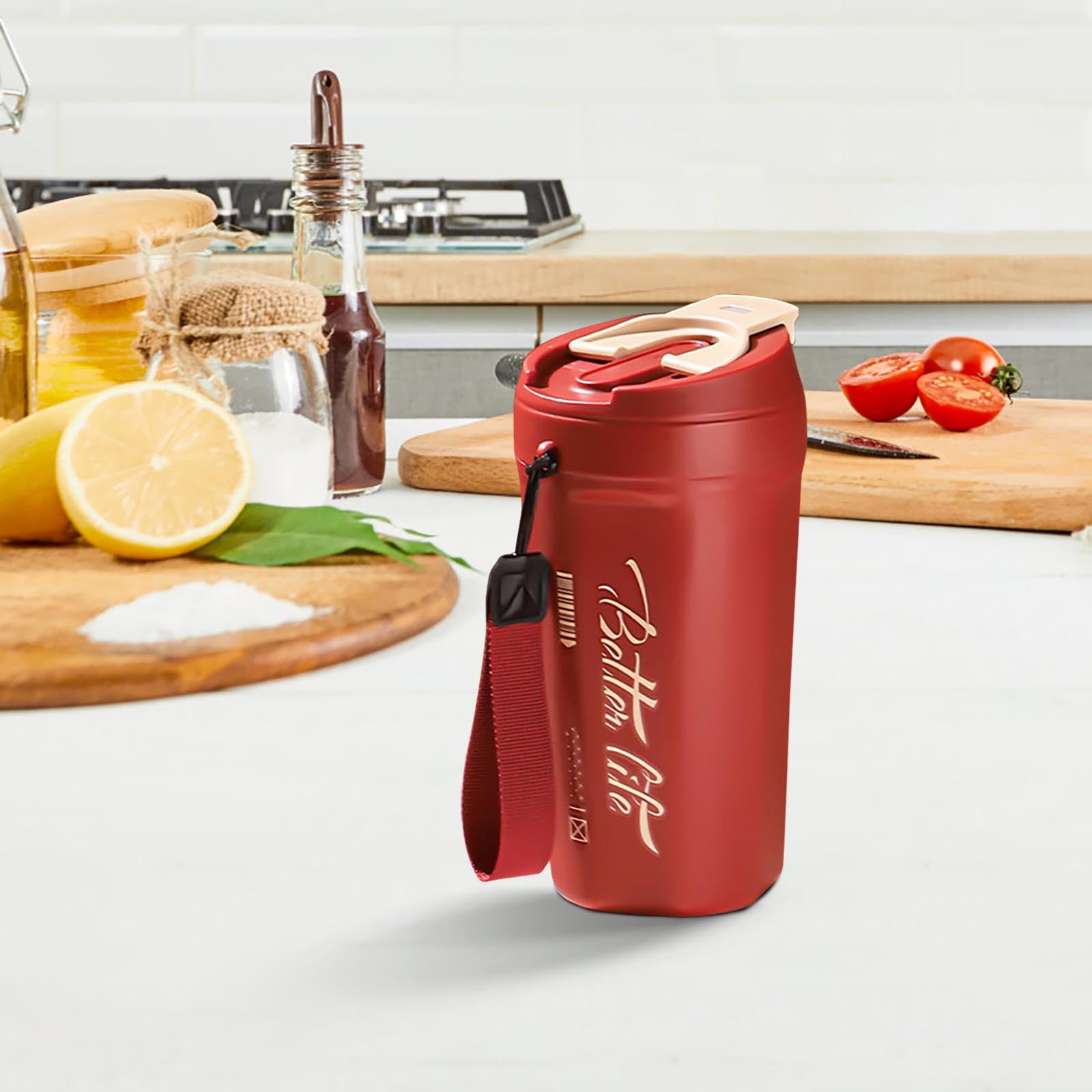 304 Stainless Steel Stylish Insulated Car Coffee Mug Portable Travel ...