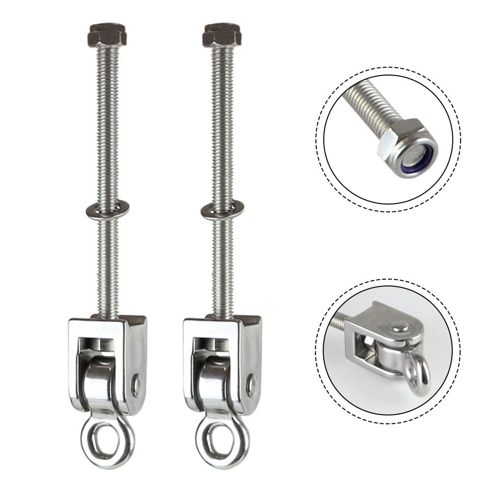 304 Stainless Steel Swing Suspension Hook with 180° Rotating Design ...