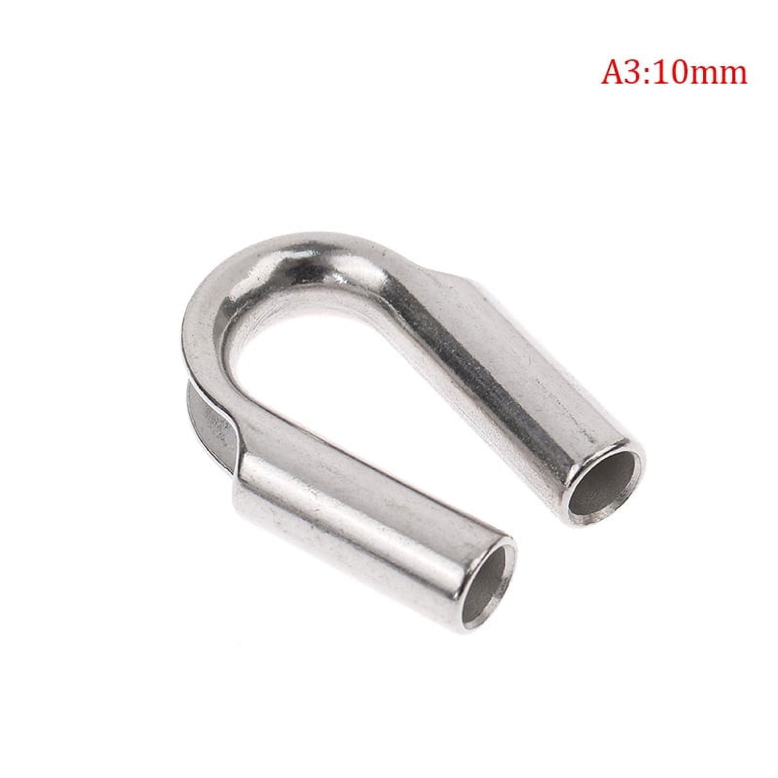 304 Stainless Steel Thimble 6mm 8mm 10mm 12mm Wire Rope Cable Thimbles ...
