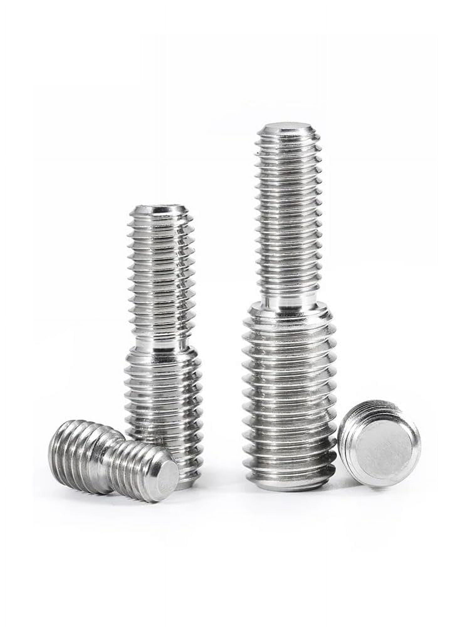 304 Stainless Steel Thread Adapter Male to Male M3 M4 M5 M6 M8 M10 M12 ...
