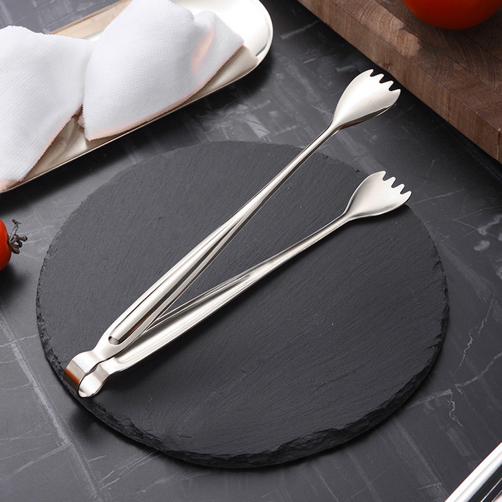 304 Stainless Steel Towel Clip Restaurant Bread Clip Ice Clip Steak ...