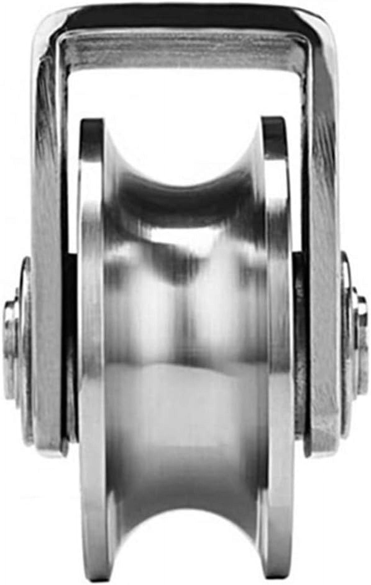 3in 304 Stainless Steel U Groove Wheel Caster for Sliding Gate, Rolling ...