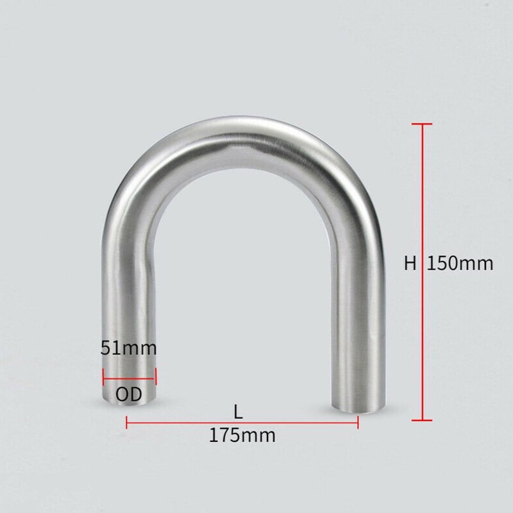 304 Stainless Steel U-shaped Pipe 180 Degree Elbow Various Aggregates ...