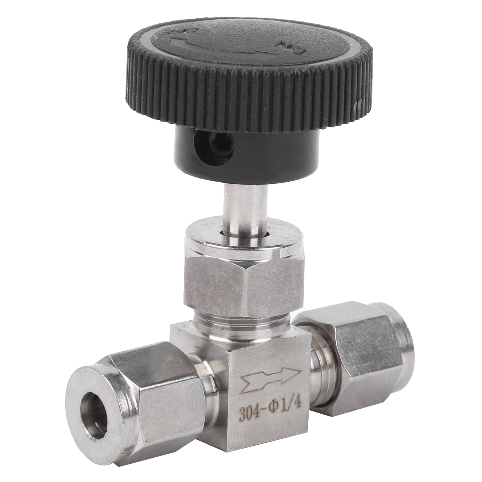 304 Stainless Steel Valve 2‑Way High Pressure Needle Flow Control for ...