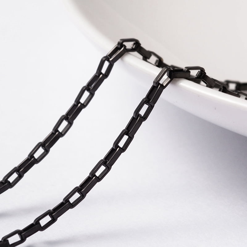 304 Stainless Steel Venetian Chains box Chains Unwelded with Spool ...