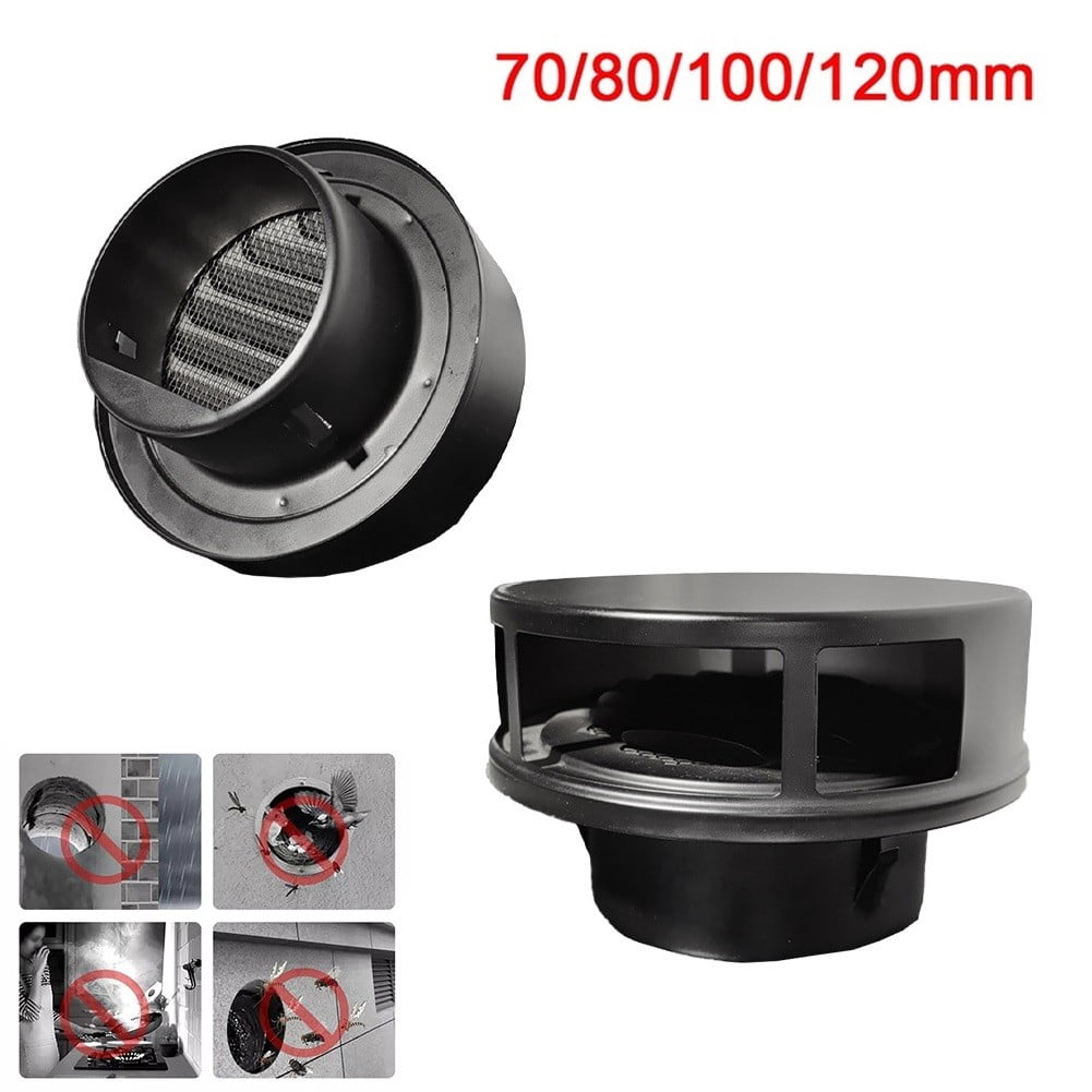 304 Stainless Steel Vent Exhaust Cap Ducting Air Ventilation Grille ...