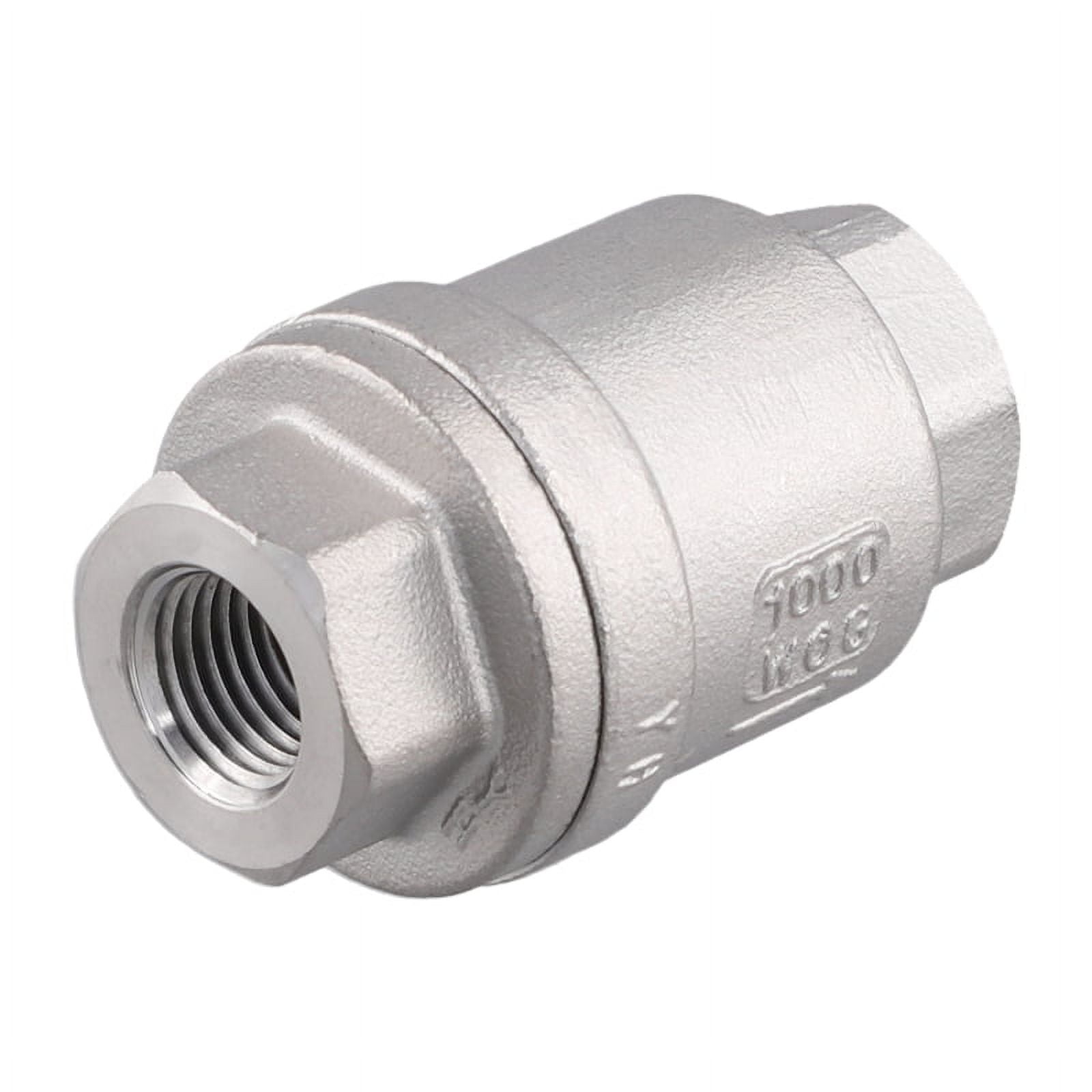 304 Stainless Steel Vertical Check Valve H12 Water Pump 1/4 Inch Pipe ...