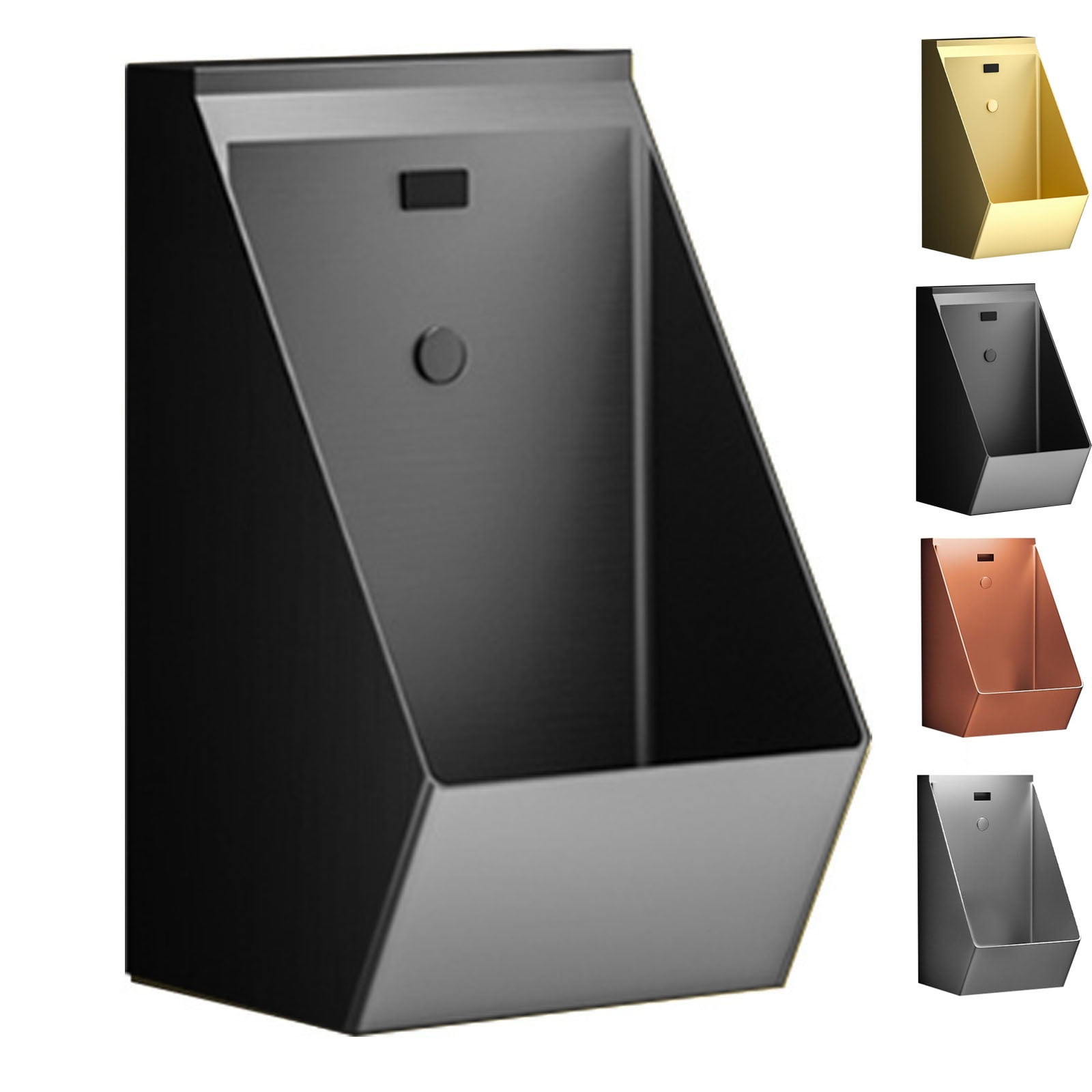 304 Stainless Steel Wall-Mounted Sensor Urinal Automatic Induction ...