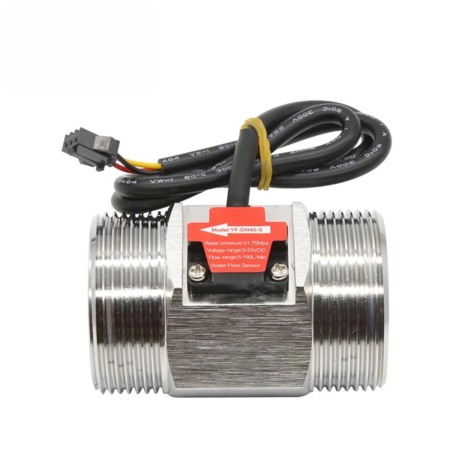 304 Stainless Steel Water Flow Sensor Dn40 Dn50 Water Flow Detection 1. ...