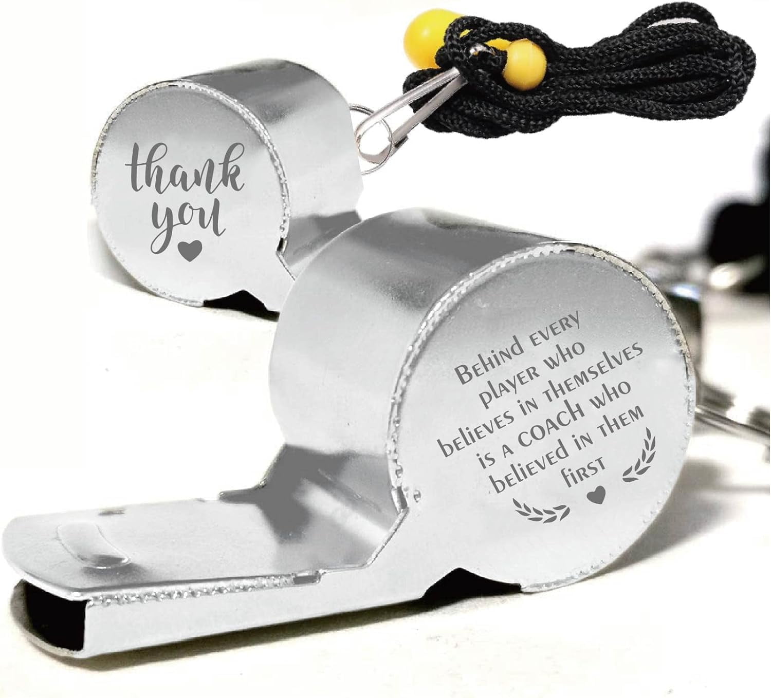 304 Stainless Steel Whistles with Word for Referee Coaches Teacher Kids ...