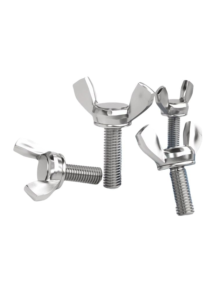 304 Stainless Steel Wing Butterfly Screws Bolts,Wing Bolt,Machine ...