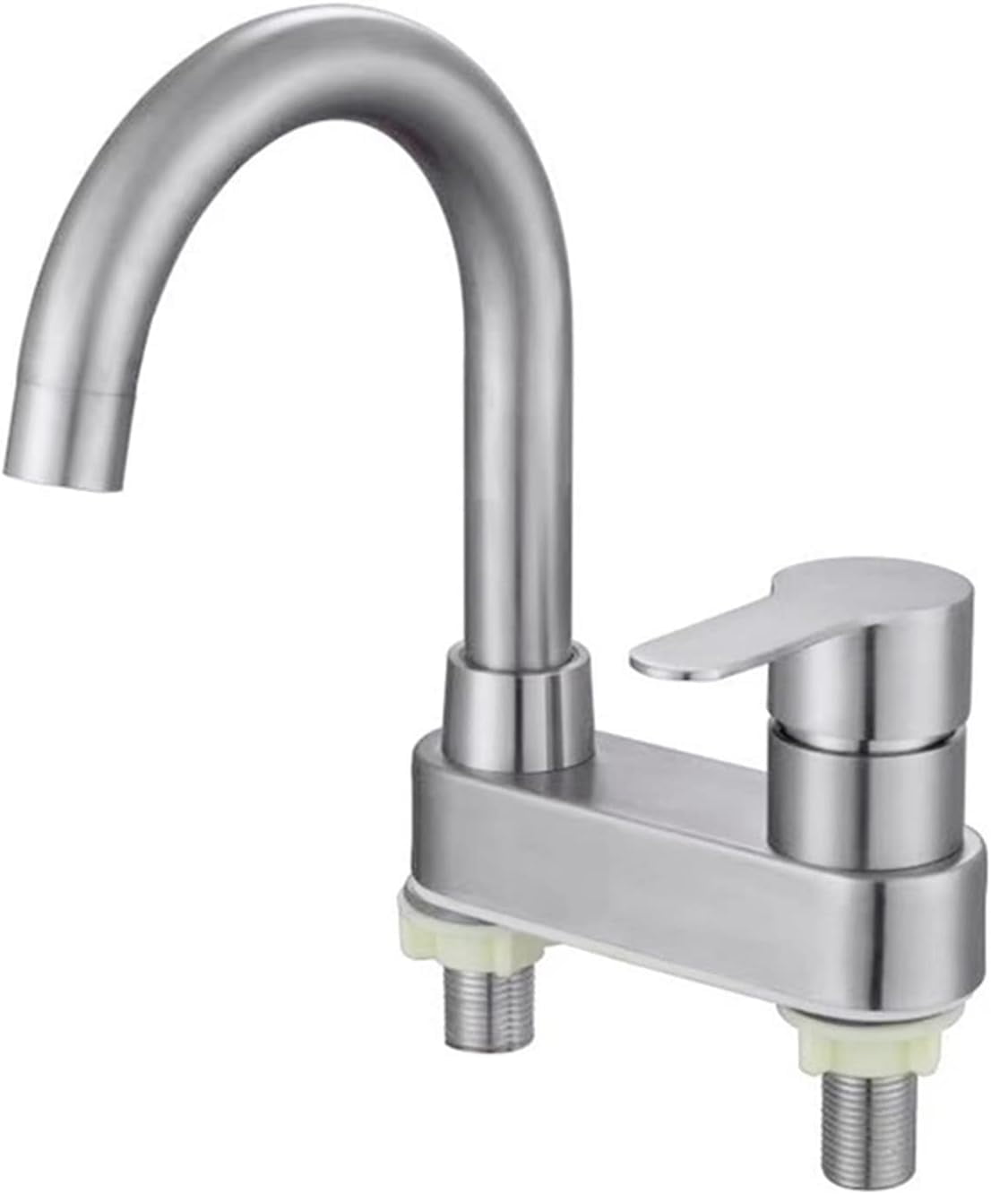 304 Stainless Steel Wire Drawing Bathtub Sink Faucet Dresser Basin ...