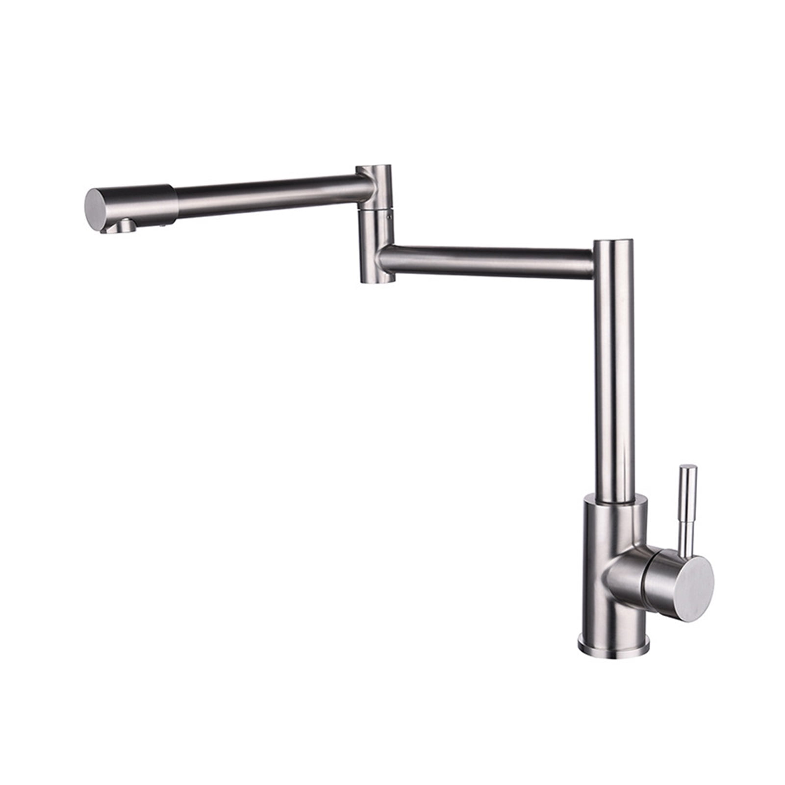 304 Stainless Steel Wire Drawing Hot And Cold Kitchen Faucet Kitchen ...