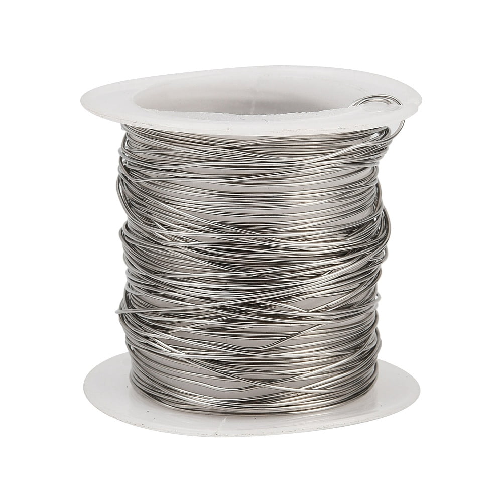 304 Stainless Steel Wire Round Stainless Steel color 0.6mm 22 Gauge ...